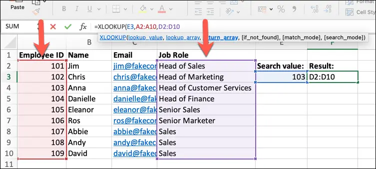 How To Use the XLOOKUP Function in Excel [Step-by-Step]