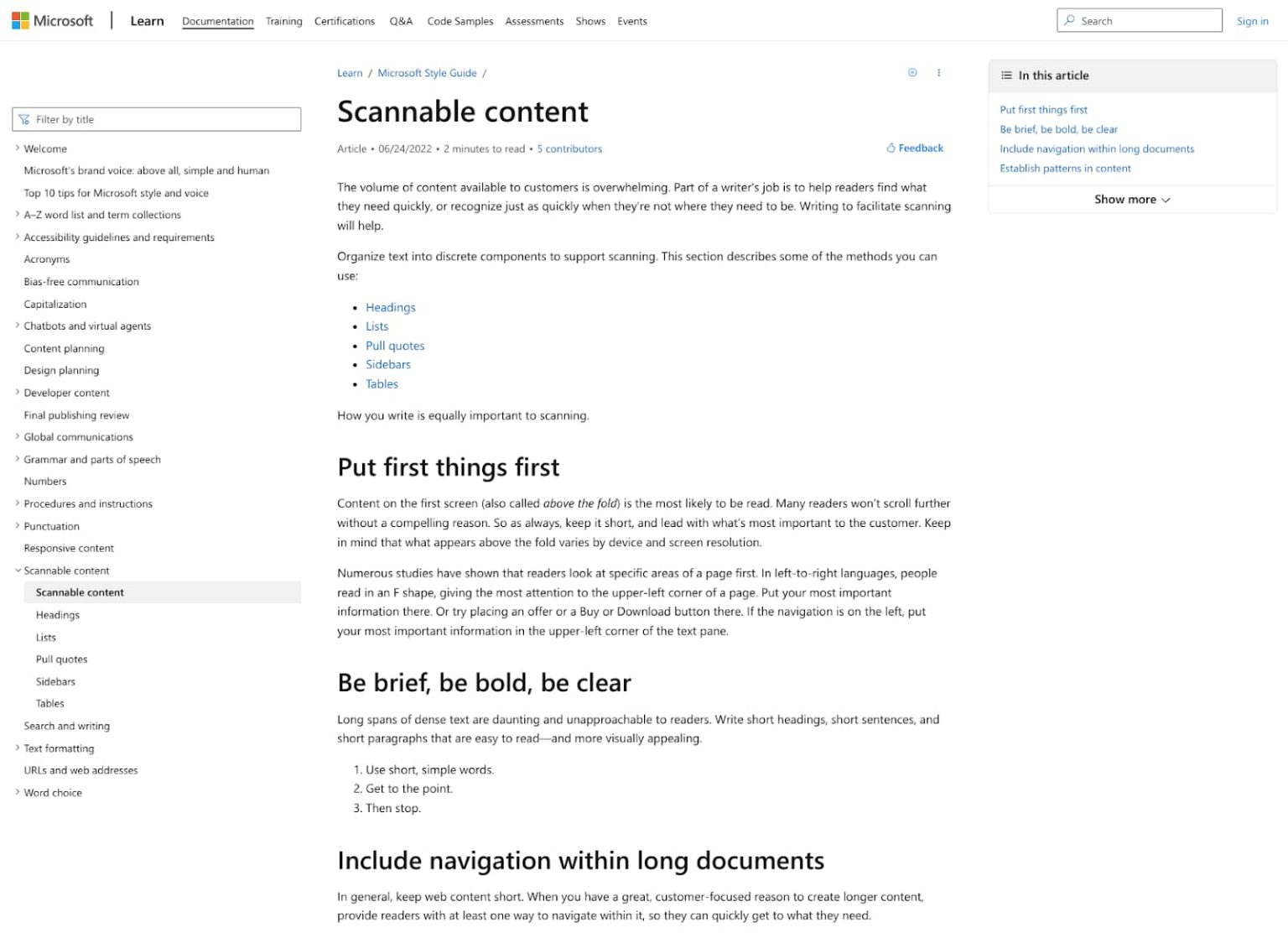 Scannability: The Complete UX Writer's Guide